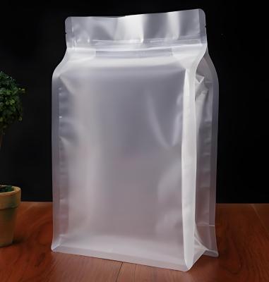 China Custom Material 8 Side Seal Pouch Self Standing With High Strength Exterior Layers for sale