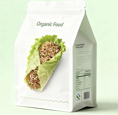 China Print Ready 8 Side Seal Pouch With Distortion Free Panels Custom Thickness for sale