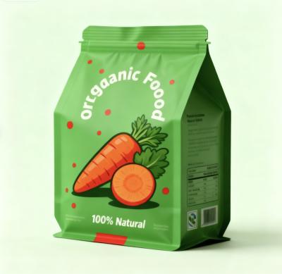 China Gloss Surface 8 Side Seal Packaging Pouch With High Definition Gravure Printing for sale