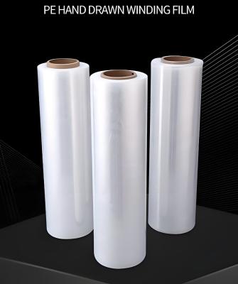 China High Tensile Strength PE Stretch Film Roll For Unitizing And Protecting Palletized Goods for sale
