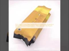 Forti-Seal™ Four-Side Sealed Pouch Maximum Protection Meets Premium Presentation - The Ultimate Flat Pouch Solution