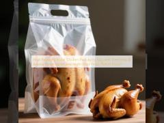 Heat Resistant Roast Chicken Packaging Bag with Freshness & Aroma Preservation and High-Gloss Finish Retort Pouch