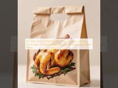 ISO 9001 & ISO 22000 Certified High-Definition Printing Multi-Layer Composite Roast Chicken Packaging Bag Retort Pouch