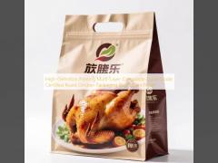 High-Definition Printing Multi-Layer Composite Food-Grade Certified Roast Chicken Packaging Bag Retort Pouch