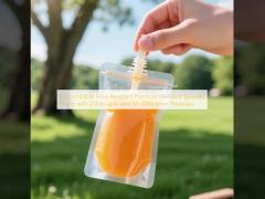 Customizable Frost Resistant Puncture Resistant Spouted Pouch with 2/3/4 Layer and 50-200micron Thickness