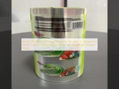 Width 100mm to 1200mm Packaging Film Rolls in Transparent White Custom Colors Flat Stand up Side Sealed and Shaped Styles