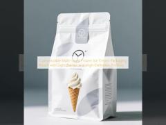 Customizable Multi-Layer Frozen Ice Cream Packaging Pouch with Light Barrier and High-Definition Printing
