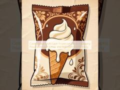 Customizable Multi-Layer Frozen Ice Cream Packaging Pouch with Light Barrier and High-Definition Printing