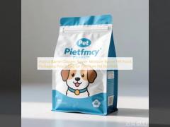 Aroma Barrier Oxygen Barrier Moisture Barrier Pet Food Packaging Pouch Bag for Premium Pet Nutrition