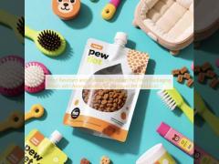 Frost Resistant and Puncture Resistant Pet Food Packaging Pouch with Aroma Barrier for Premium Pet Nutrition