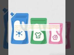 High-Barrier Stand-Up Pouch for Premium Laundry Detergent Multi-Layer Film Construction with Superior Oxygen, Moisture & Aroma Protection
