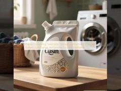 Premium Laundry Detergent Packaging Pouch with Oxygen Barrier Light Barrier and Aroma Lock for Freshness