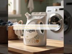 High-Barrier Stand-Up Pouch Advanced Multi-Layer Packaging for Premium Laundry Detergents