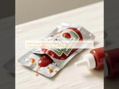 High-Barrier Materials Stand-Up Sauce Pouch with Flavor Protection and Leak-Proof Performance