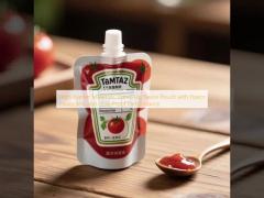 High-Barrier Materials Stand-Up Sauce Pouch with Flavor Protection and Leak-Proof Performance