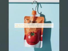 High-Barrier Materials Stand-Up Sauce Pouch with Flavor Protection and Leak-Proof Performance