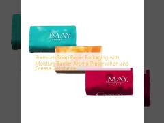 Premium Soap Paper Packaging with Moisture Barrier Aroma Preservation and Grease Resistance