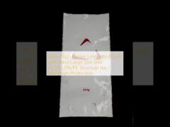 Ultra-High Barrier Laminate Pouch with Extra Large Size and PET/AL/PA/PE Structure for Maximum Protection