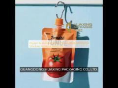 high barrier stand up sauce pouch with flavor protection leak proof custom size