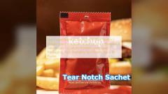 Ketchup Sachet Packaging For Fries