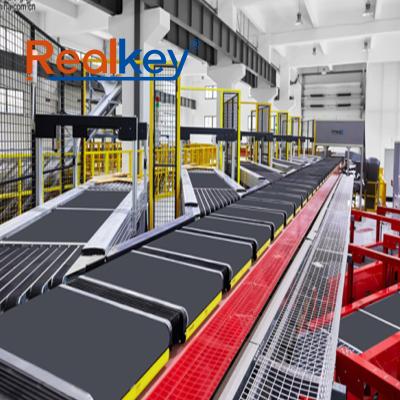 China Realkey Cross Belt Sorter Modulair Schaalbaar en Arbeidsbesparend Te koop