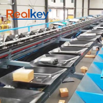 중국 리얼키 틸트 트레이 정렬기 유연하고 중소형 아이템을 위한 고속 정렬기 판매용