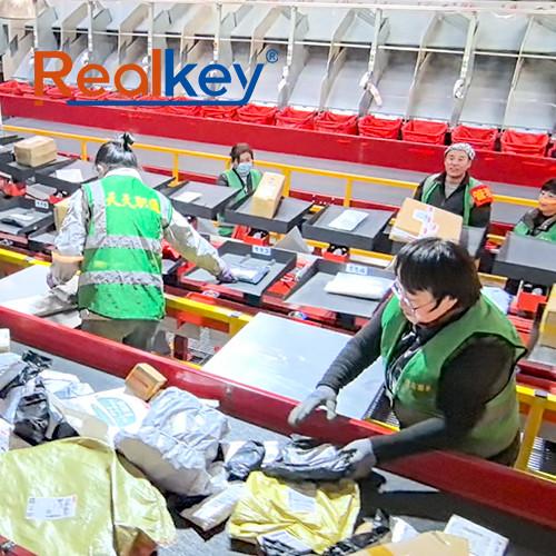 Quality Fast Speed Tilt Tray Parcel Sorting Equipment Long Lifespan Design Easy To for sale
