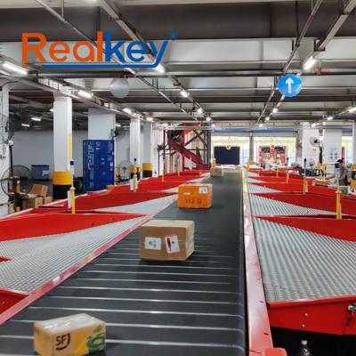 China High Applicability Narrow Belt Sorter Barcode / QR Code Scanning Support for sale