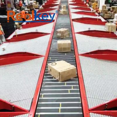 China High Efficiency Package Sorting Equipment With Narrow Belt Support For Various Item Sizes for sale