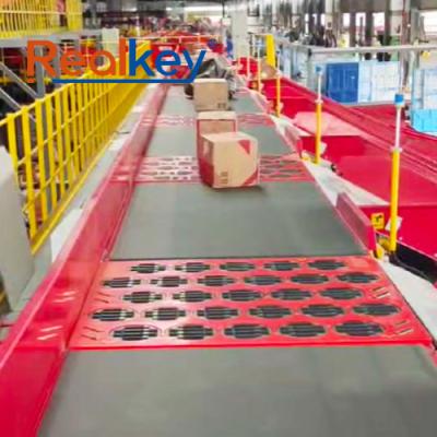 China 6000p/H Rodas giratórias Sistema de triagem de logística Opções de personalização disponíveis à venda
