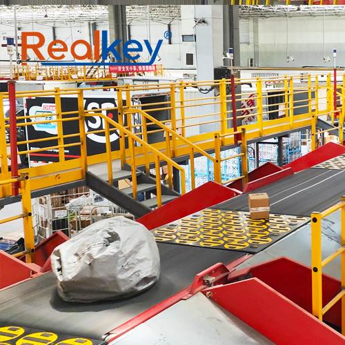 Quality Efficient Goods Classification Swivel Wheel Sorter Single / Double Sided Sorting for sale