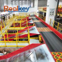 China Efficient Rotating Swivel Wheel Sorter Logistics Sorting Machine Compact Structure for sale