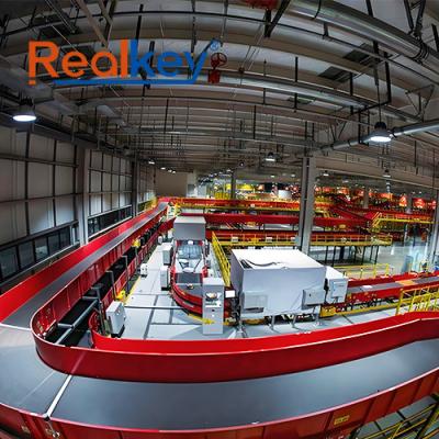 High Efficiency Automatic Conveyor System Package Sorting Conveyor Stable Transportation