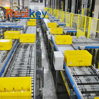 Easy Operation Gravity Roller Conveyor System Strong Adaptability High Safety