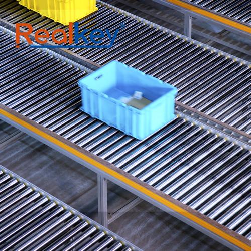 Quality Easy Operation Gravity Roller Conveyor System Strong Adaptability High Safety for sale