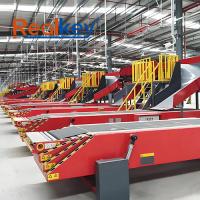 China Rapid Deployment Telescopic Belt Conveyor System Two / Three Sections Energy Efficiency for sale