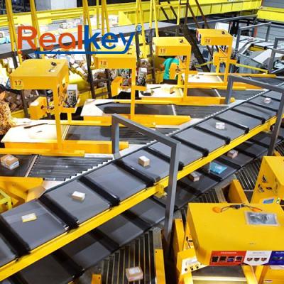 China Multi Directional Linear Cross Belt Sorter System  For Express Industry for sale