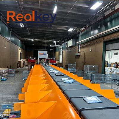 China Precision Crossbelt Sorter For Sorting Parcels And Cartons for sale