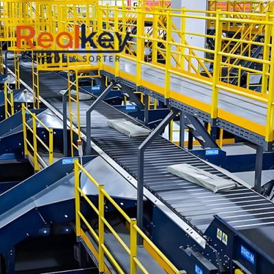 China Metal Narrow Belt Sorter gesorteerde schuimdozen / geweven zakken / flexibele verpakkingen for sale