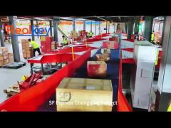 Low Maintenance Modular Belt Conveyor High Flexibility Multi Angle Turning