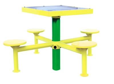China outdoor fitness equipments steel based zinc powder coating Chess Desk-OK-Q01 for sale