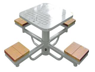 China outdoor wooden fitness equipment--WPC China Cheap high quality outdoor chess table In POPULAR HOT SALE for sale