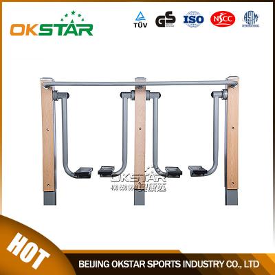 China outdoor fitness equipment wood ski walker with TUV certificates for sale