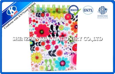 China Cuaderno del papel en blanco de Kraft del espiral de la cubierta de PVC A6 para los estudiantes con EN71 en venta