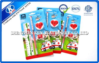 Cina Il regalo blu e rosso adorabile della cancelleria personale PVC mette, certificazione di ASTM in vendita