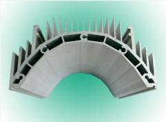 China Extruded Aluminium Led Light Heatsink Profile for sale
