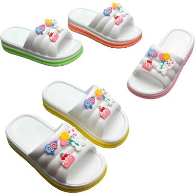 China EVA Kids Platform Slides with Bunny Cake Decoration for sale