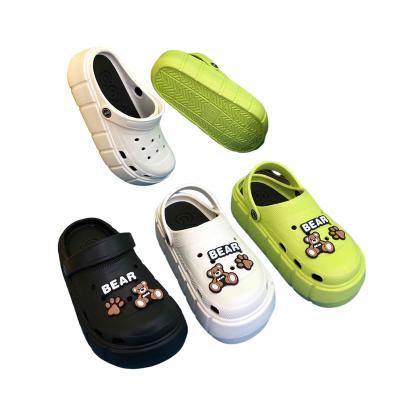 China EVA Bear Clogs - Thick Sole Casual Garden Shoes for Wholesale for sale