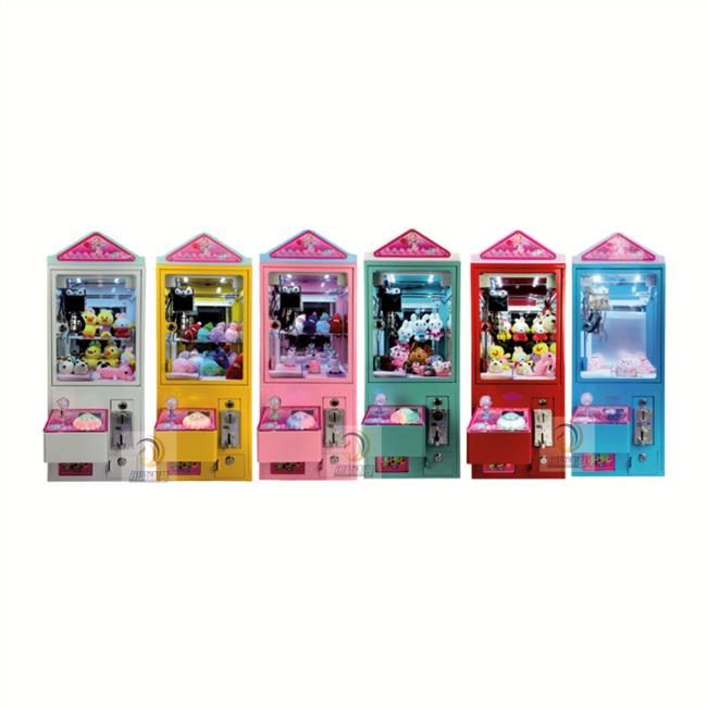 Mini claw crane machine front view