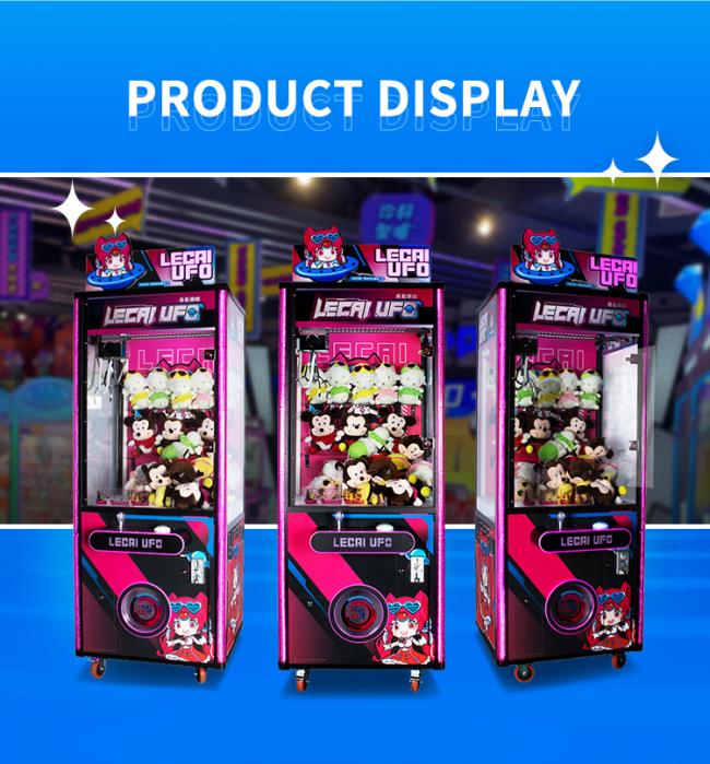 Interior view showing prize compartment